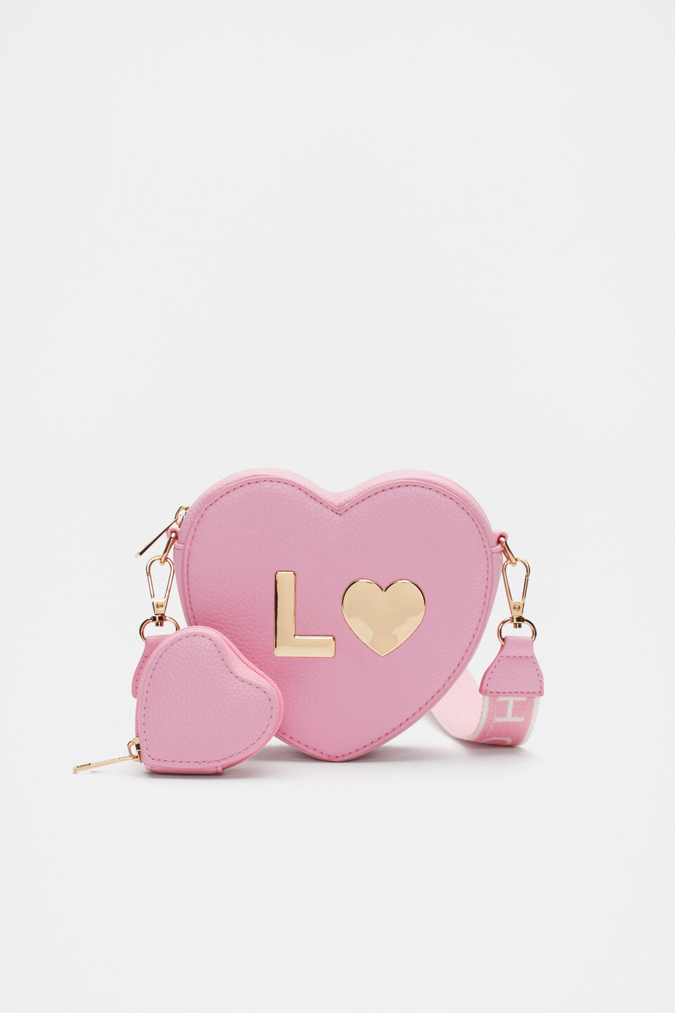 Heart Initial Bag
