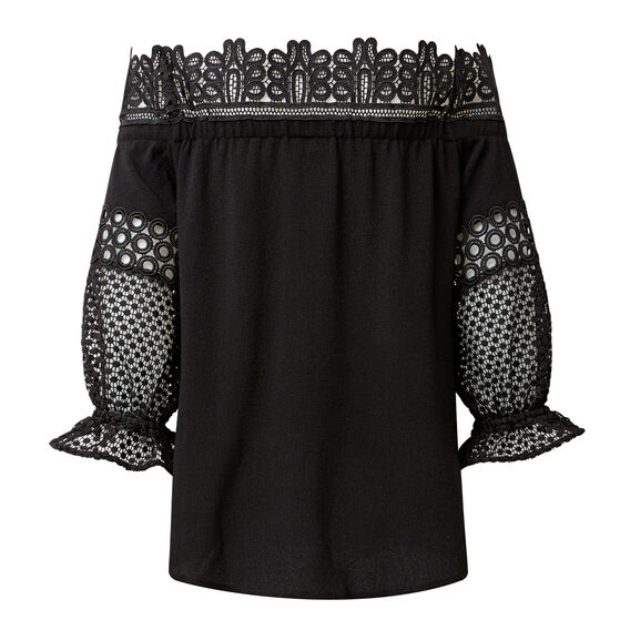 Off Shoulder Lace Top