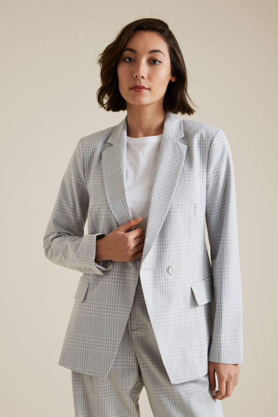 Tailored Check Blazer | Seed Heritage