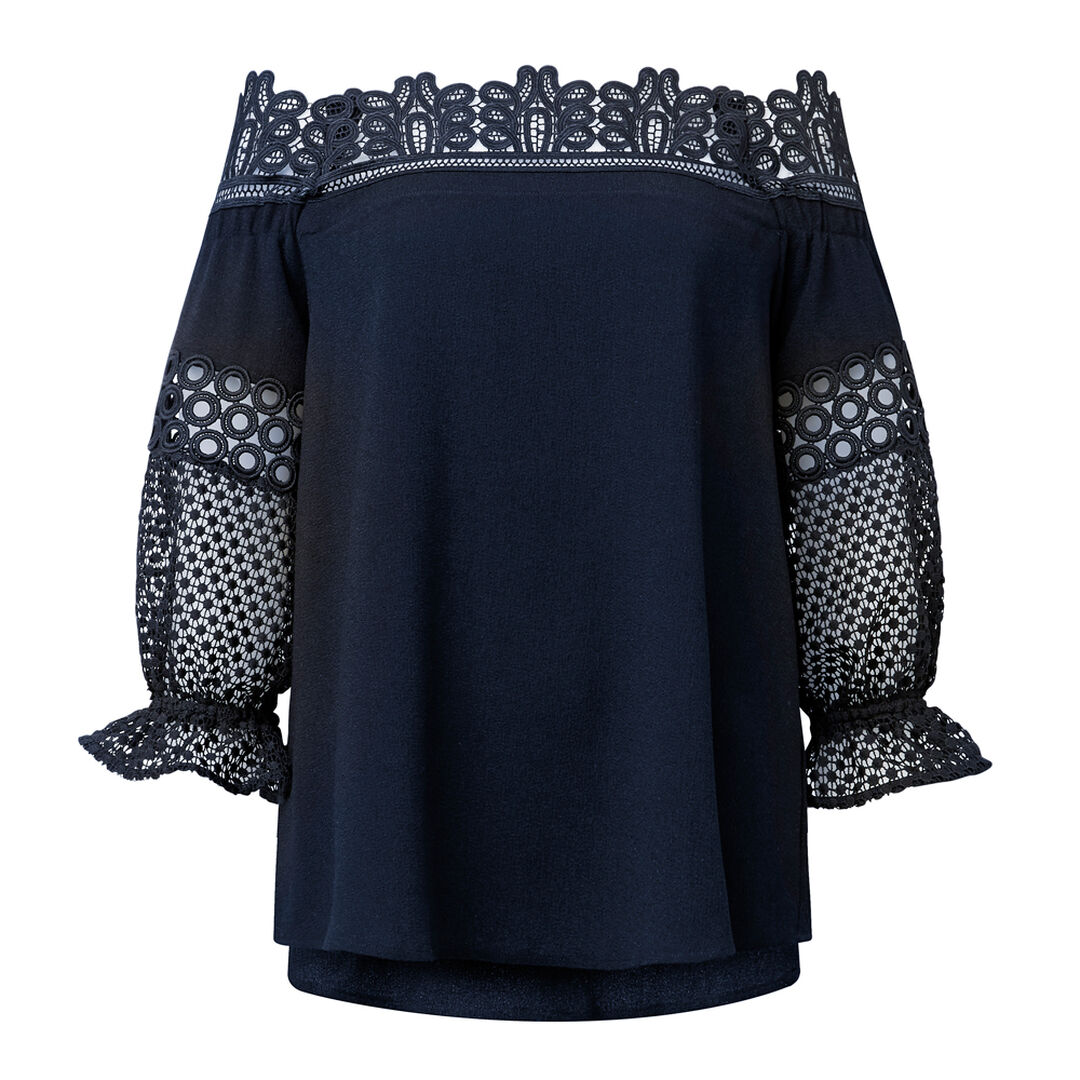 Off Shoulder Lace Top | Seed Heritage