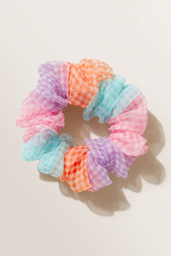 Gingham Scrunchie | Seed Heritage