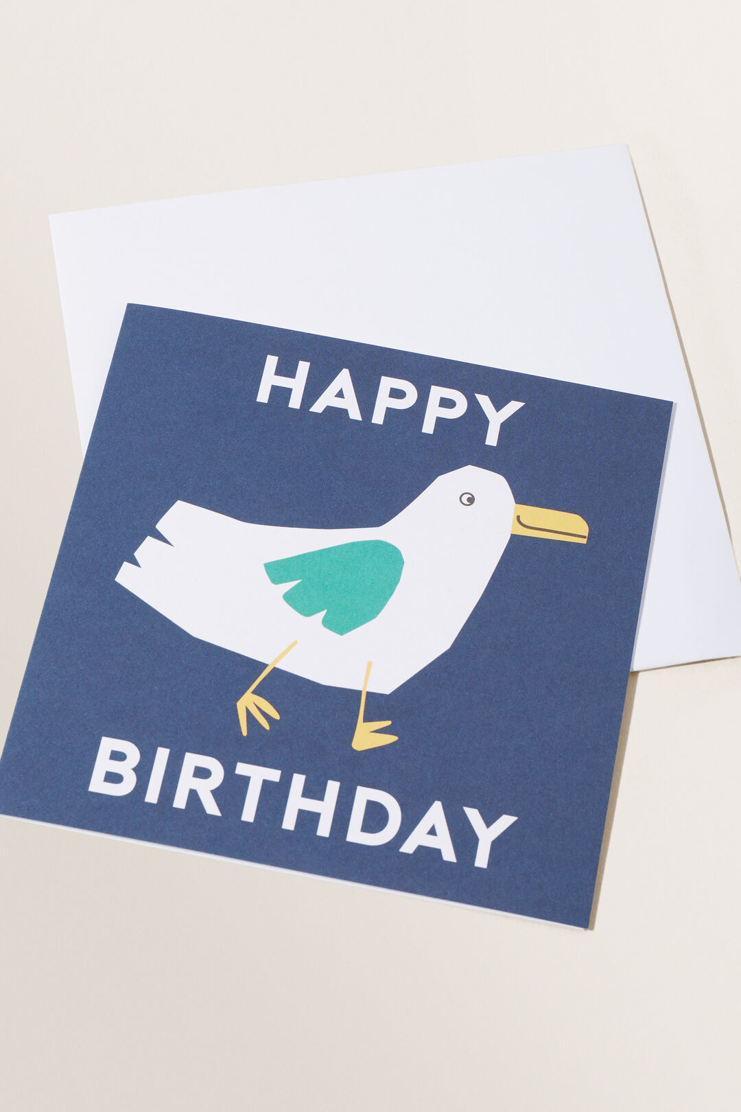 Large Seagull Happy Birthday Card | Seed Heritage
