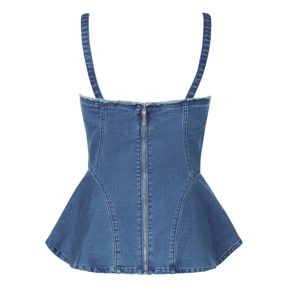 Denim Bustier | Seed Heritage