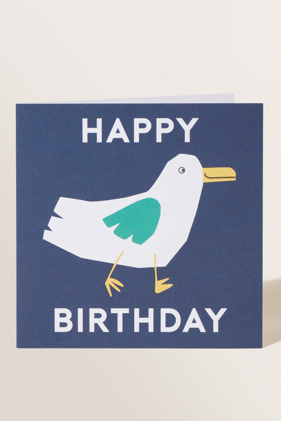 Large Seagull Happy Birthday Card | Seed Heritage