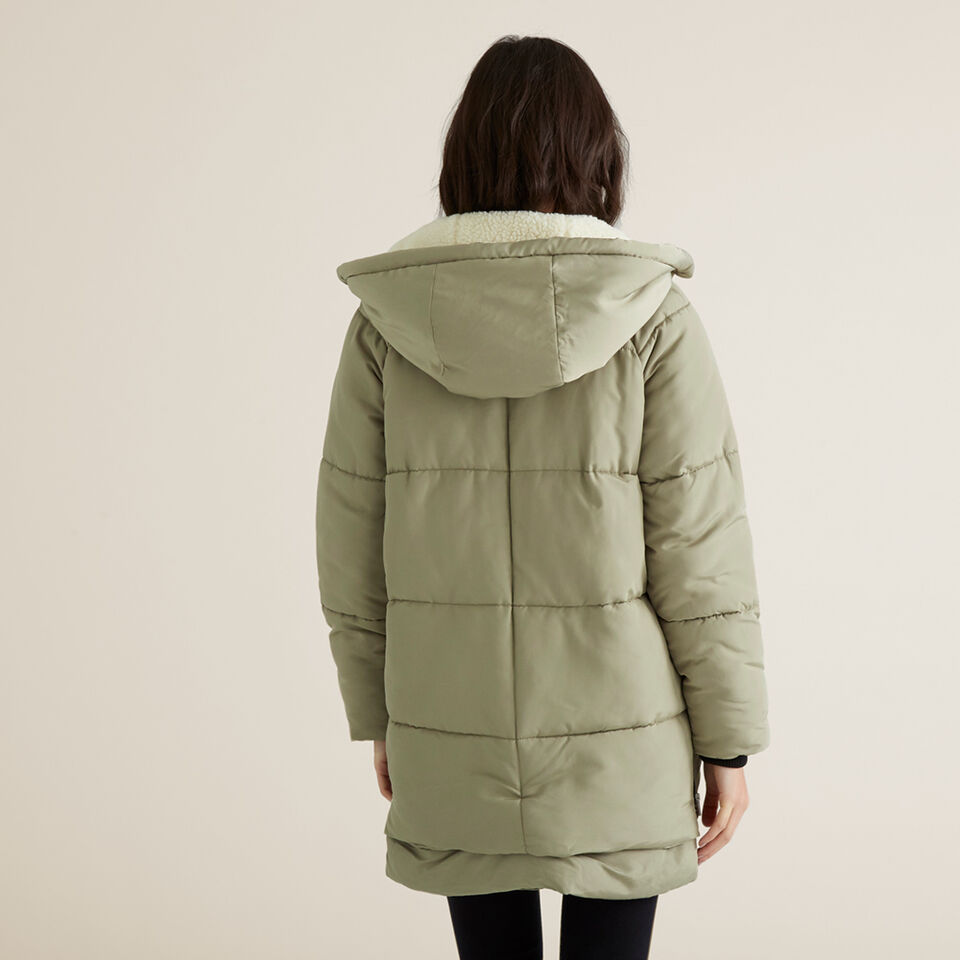 Fleece Puffer Jacket | Seed Heritage