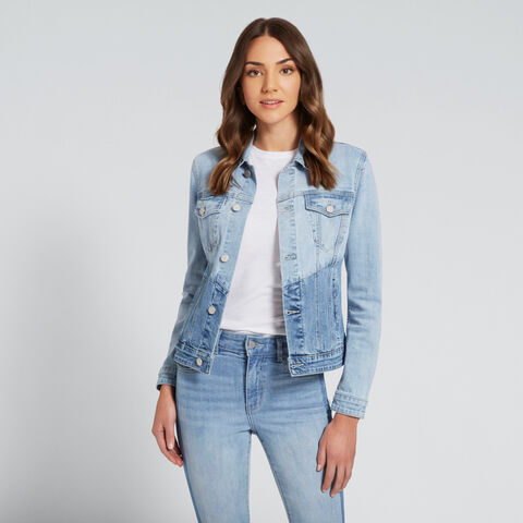 Spliced Denim Jacket | Seed Heritage