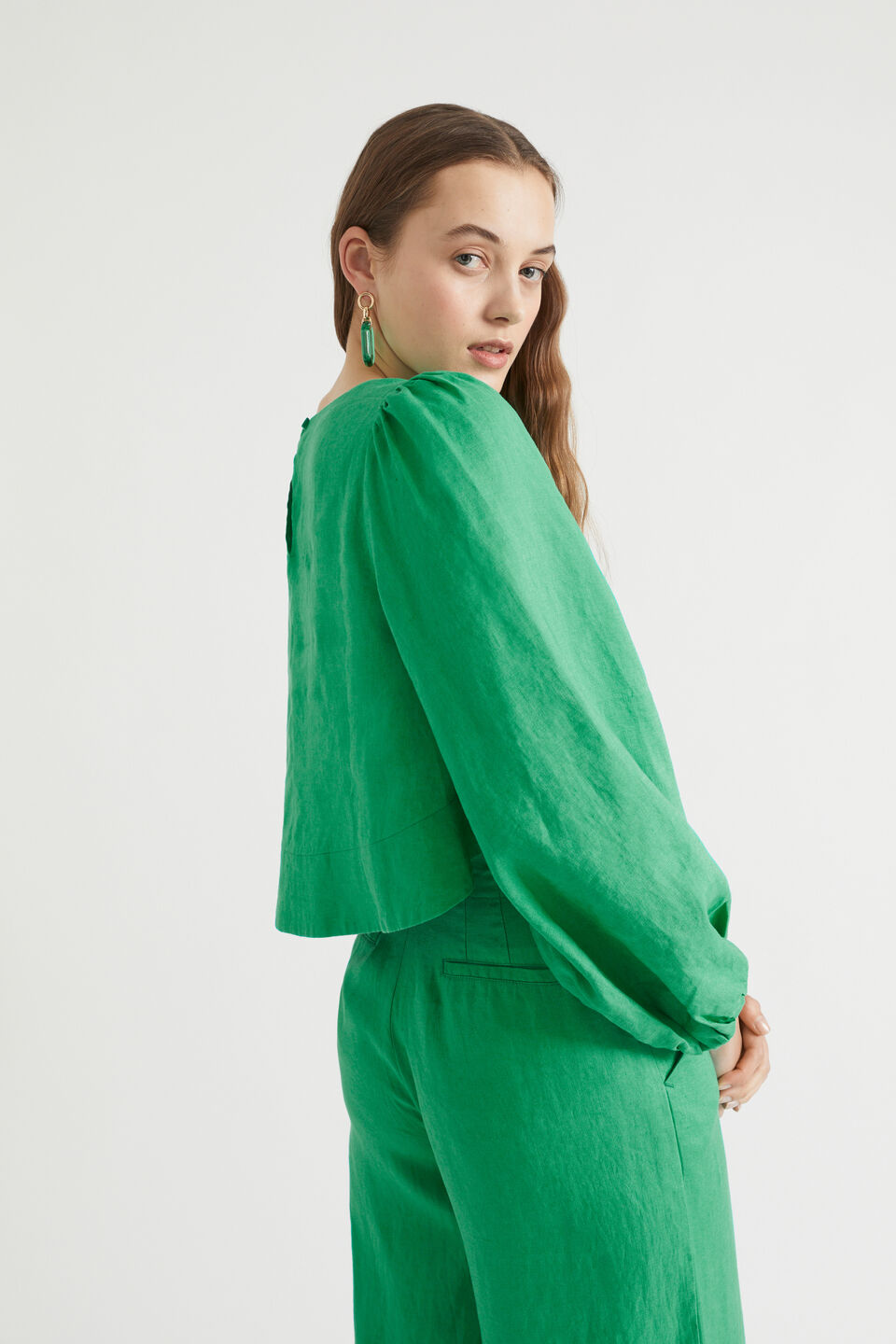 Linen Flared Top | Seed Heritage