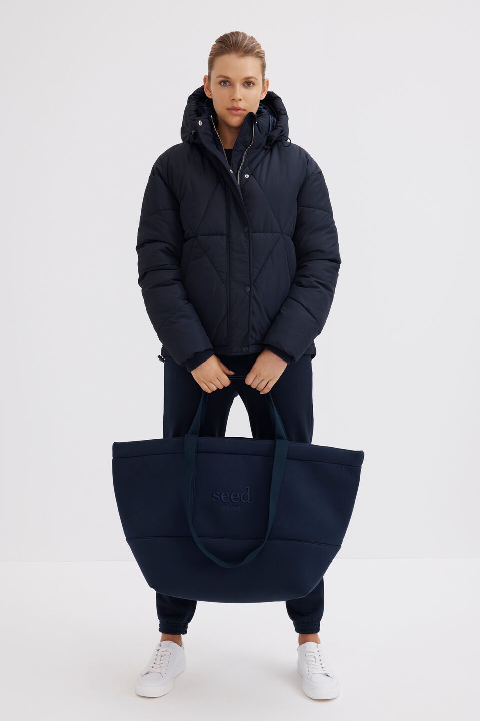 Diamond Puffer Jacket | Seed Heritage