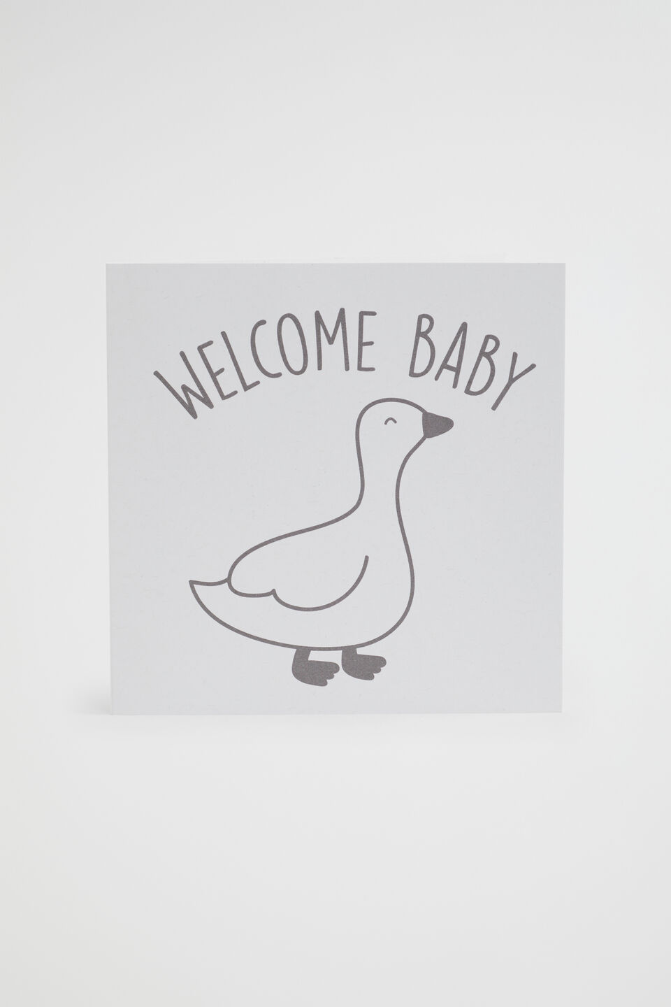 Large Welcome Baby Duck Card | Seed Heritage