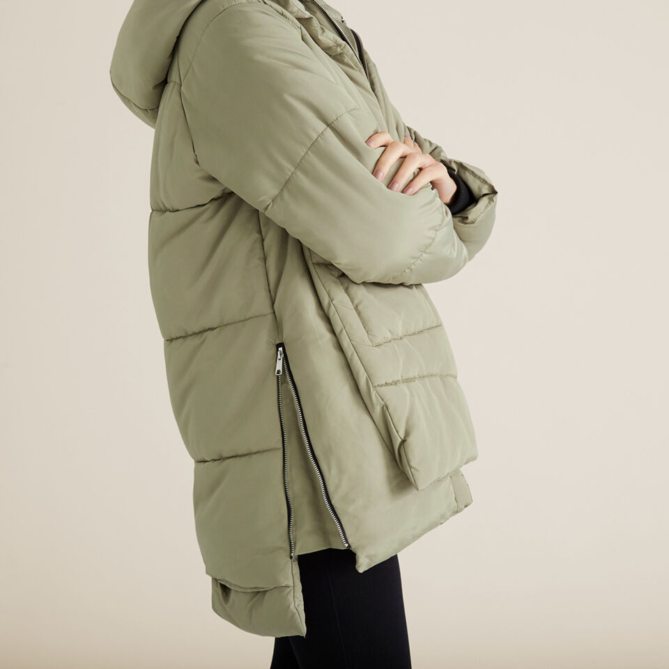 Fleece Puffer Jacket | Seed Heritage
