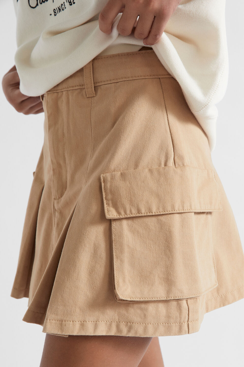 Cargo Pleat Skirt | Seed Heritage