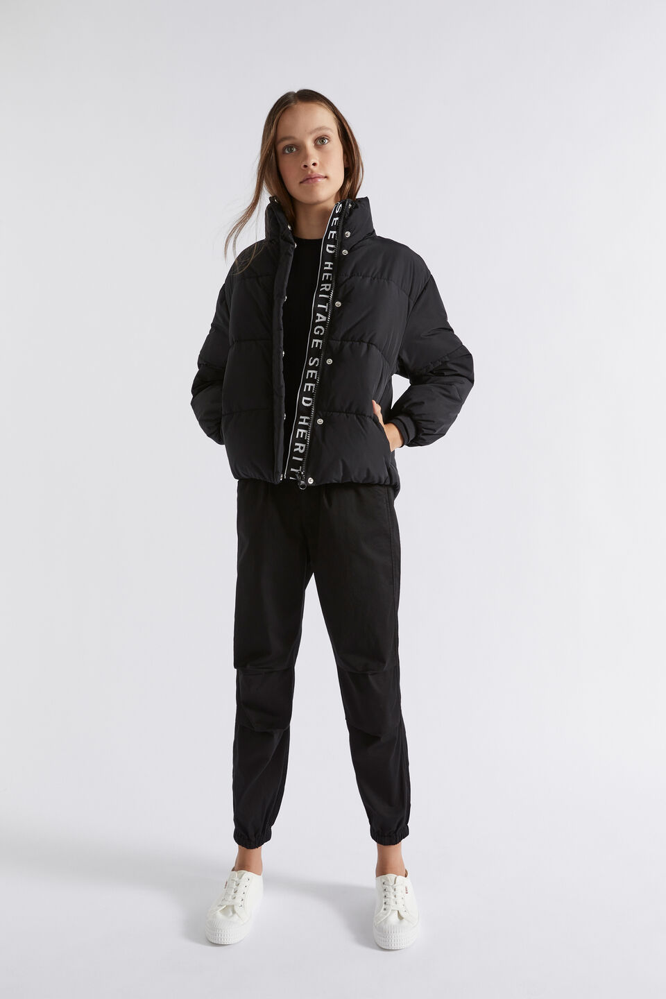 Logo Puffa Jacket | Seed Heritage