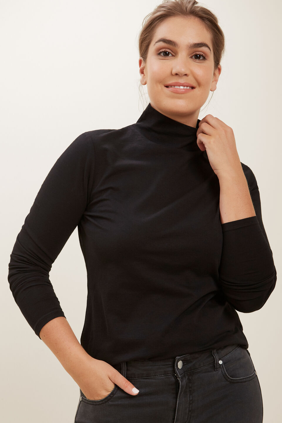 Classic Roll Neck Top | Seed Heritage