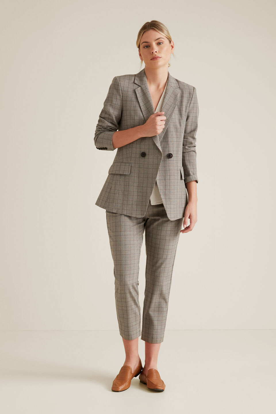 Tailored Check Blazer | Seed Heritage