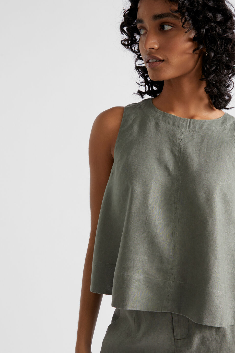 Core Linen Shell Top | Seed Heritage