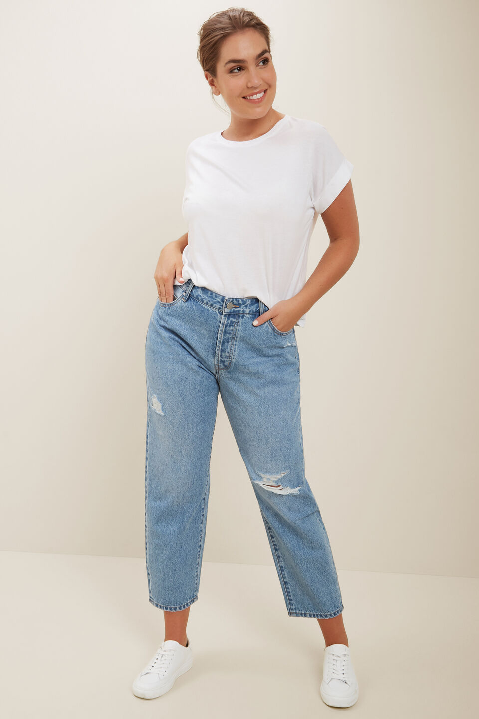 Core Rolled Cuff Tee | Seed Heritage