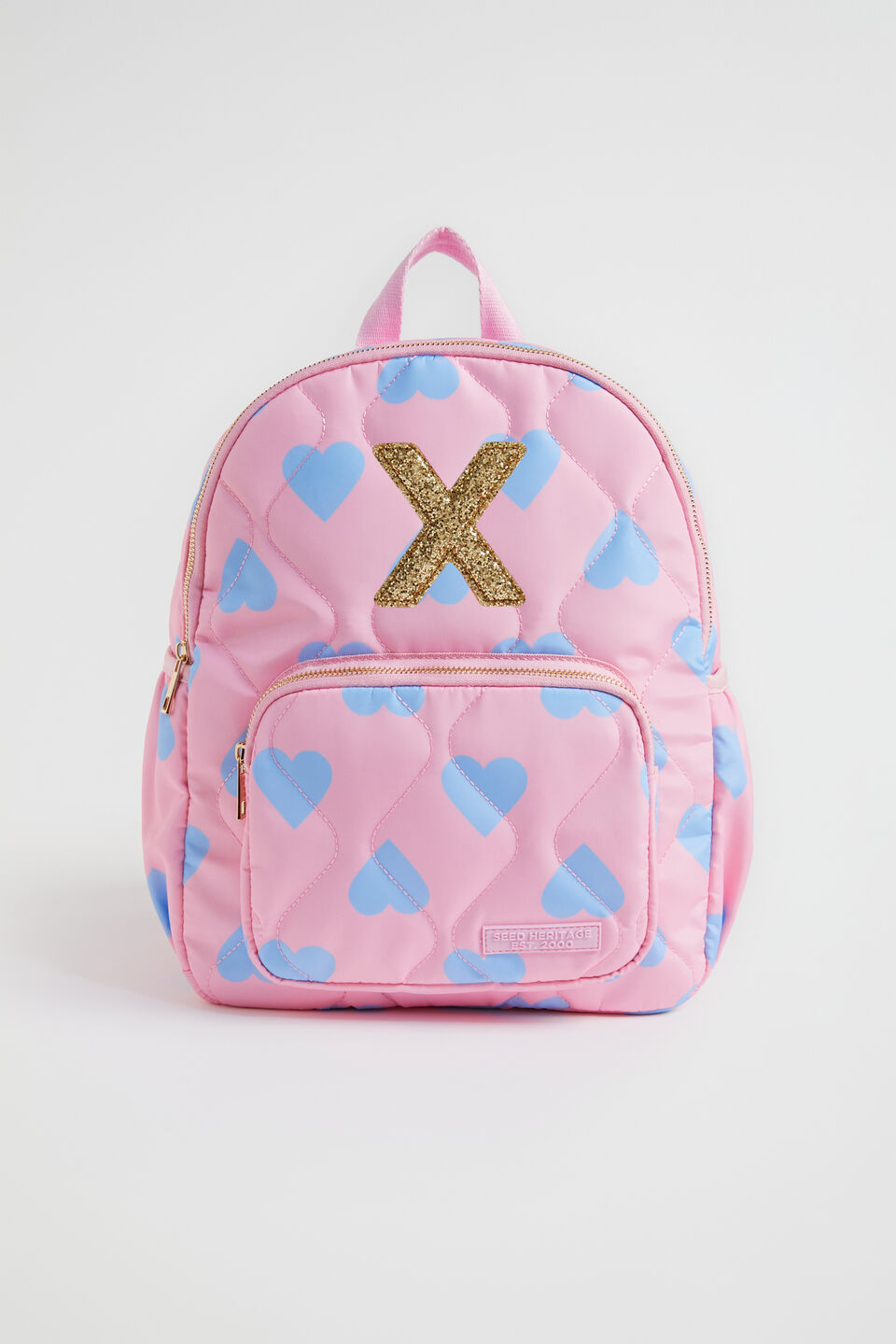 Quilted Initial Backpack | Seed Heritage