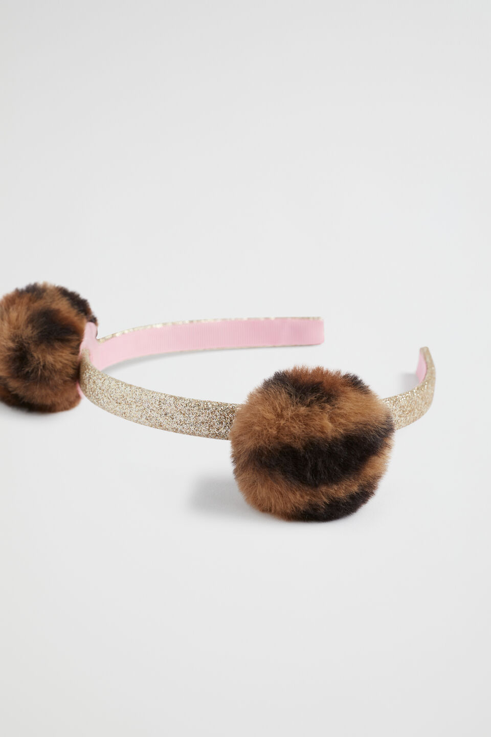 Faux Fur Pom Pom Headband | Seed Heritage