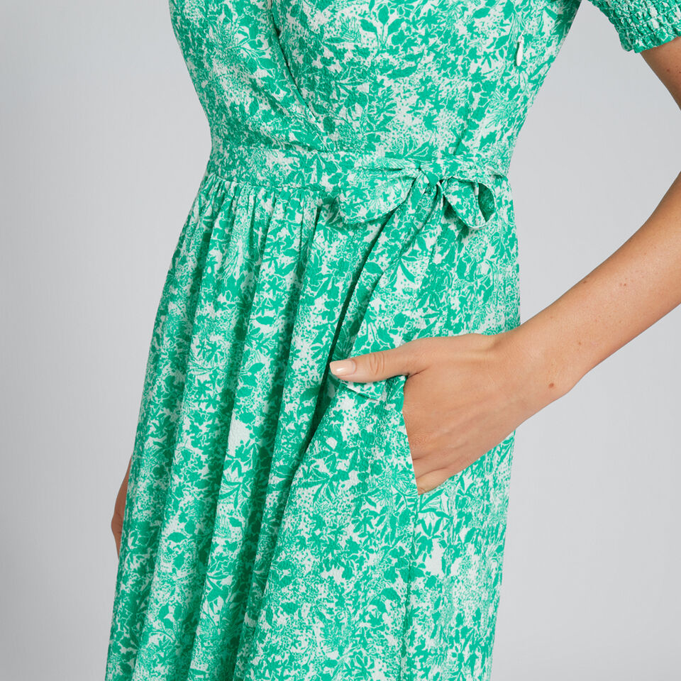 Floral Wrap Dress | Seed Heritage