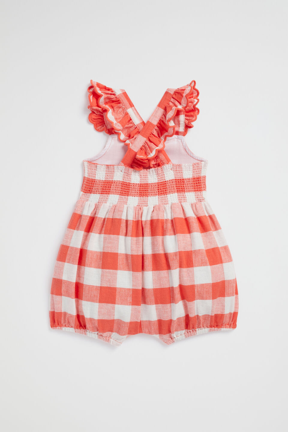 Gingham Romper | Seed Heritage