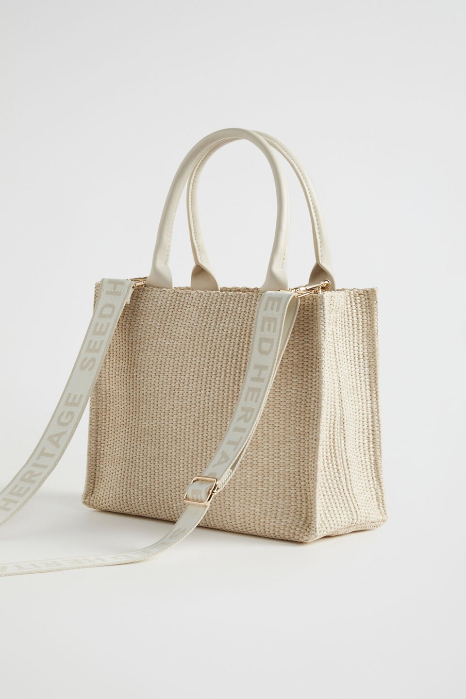 Structured Mini Straw Tote | Seed Heritage