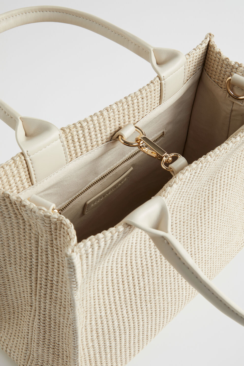 Structured Mini Straw Tote | Seed Heritage