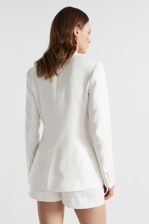 Linen Structured Blazer | Seed Heritage