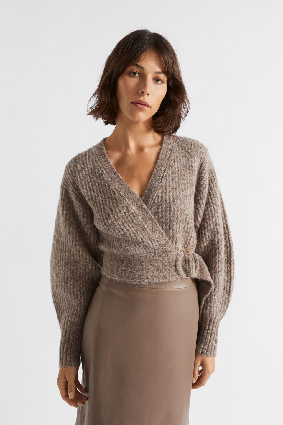 Wrap Front Sweater | Seed Heritage