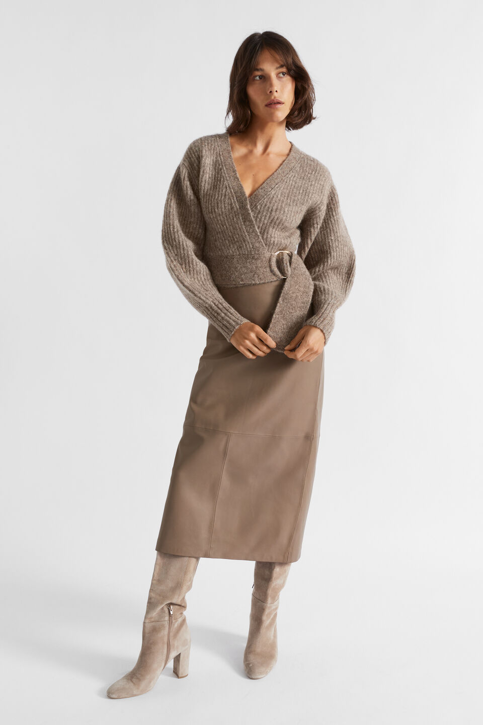 Wrap Front Sweater | Seed Heritage