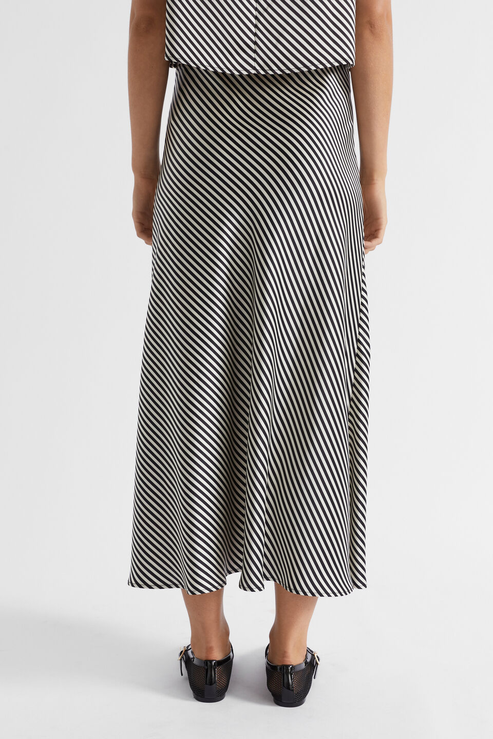 Diagonal Stripe Skirt | Seed Heritage