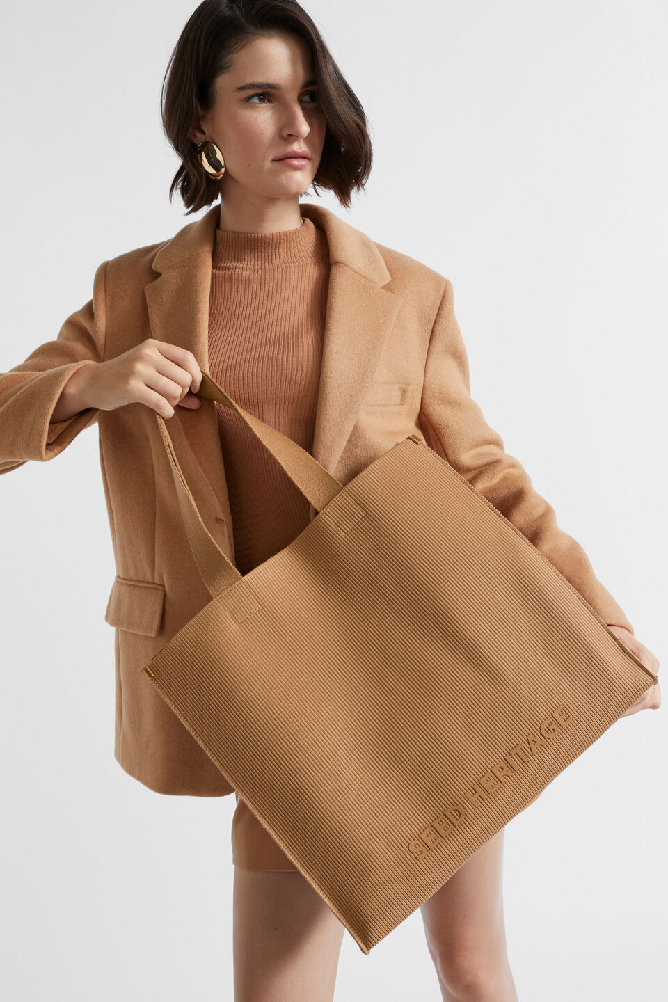 Large Knit Tote | Seed Heritage