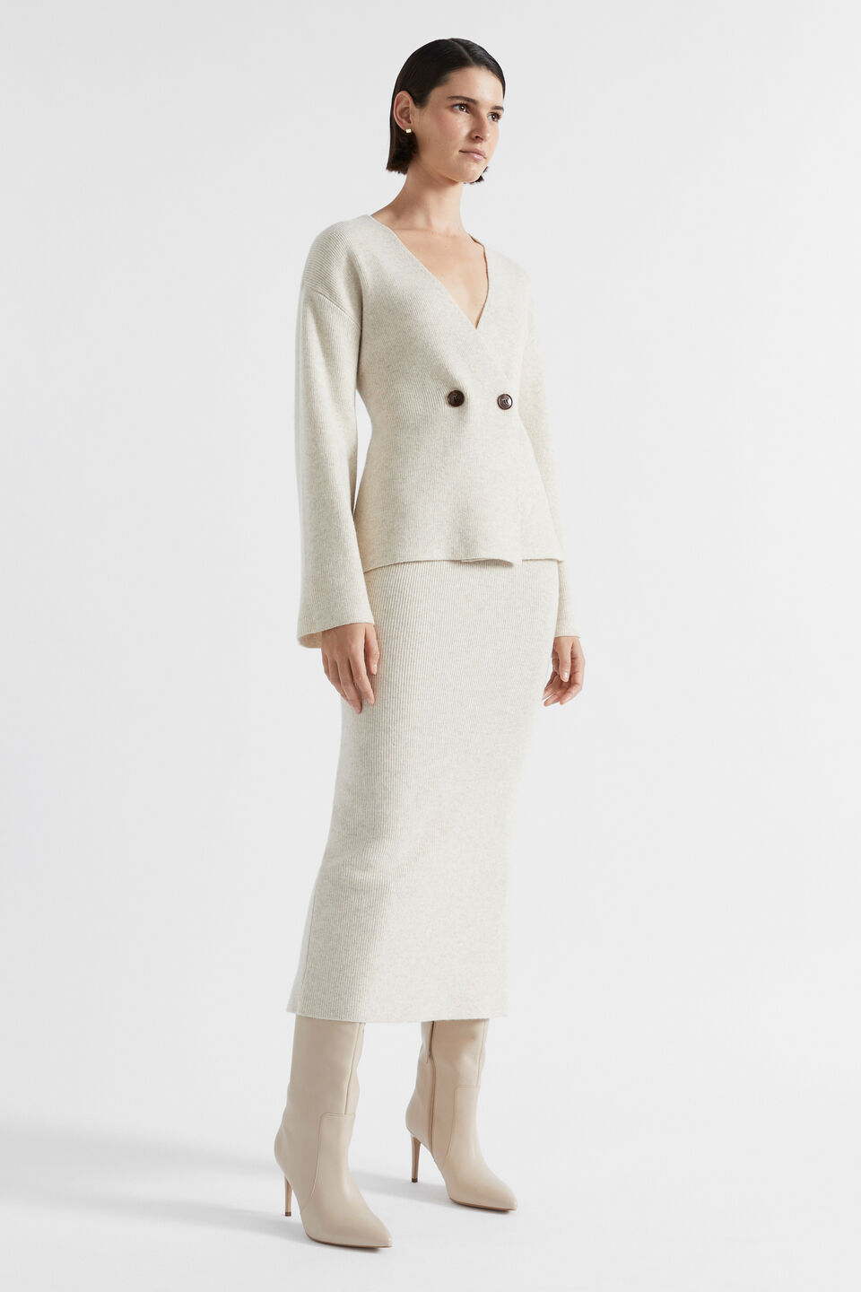 Structured Knit Cardigan | Seed Heritage