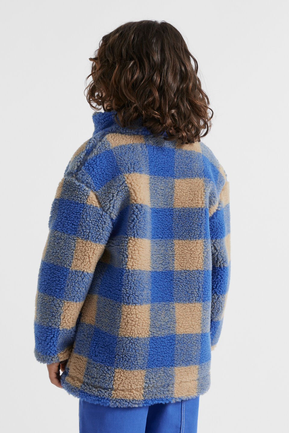 Check Teddy Jacket | Seed Heritage
