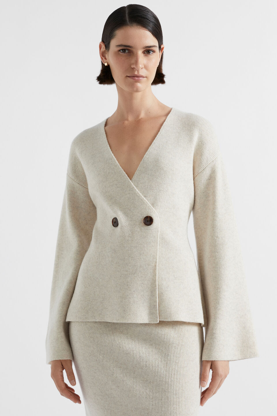 Structured Knit Cardigan | Seed Heritage